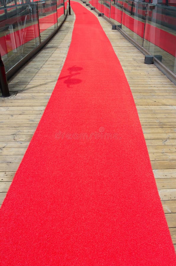The red carpet stock photo. Image of pavement, paved - 23765430