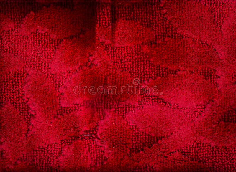 Red Carpet Abstract Background. Stock Photo - Image of stain, detail ...