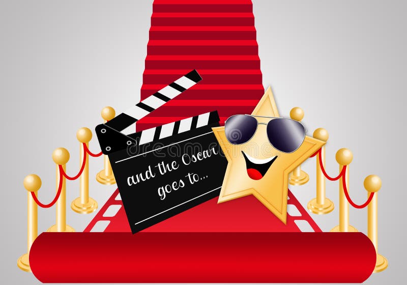 Oscar Night Clipart Background