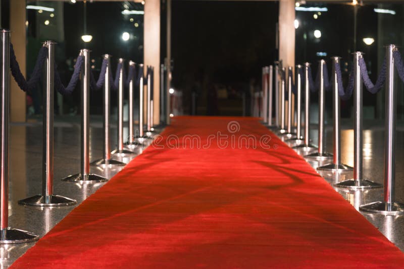 Red carpet stock image. Image of prestige, awards, barriers - 82543327