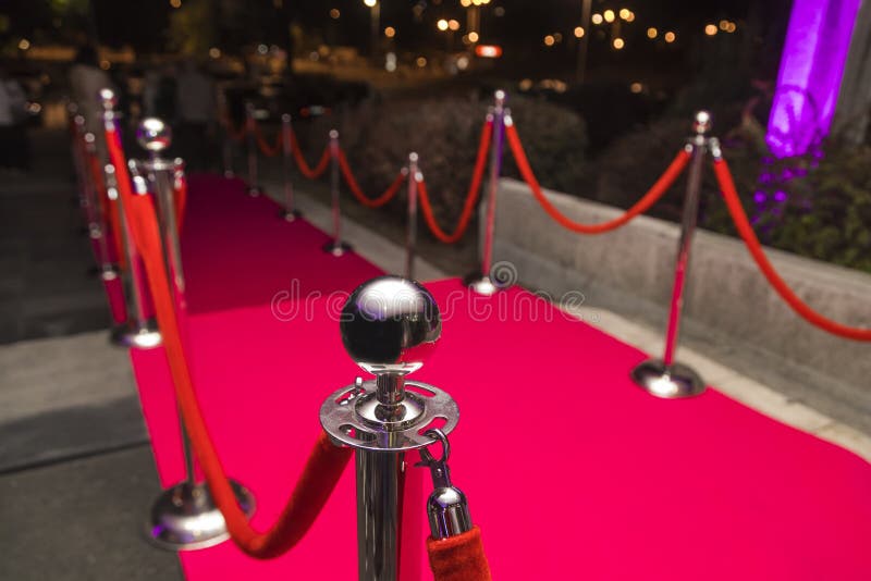 Red carpet stock photo. Image of premiere, cinema, barriers - 99520512