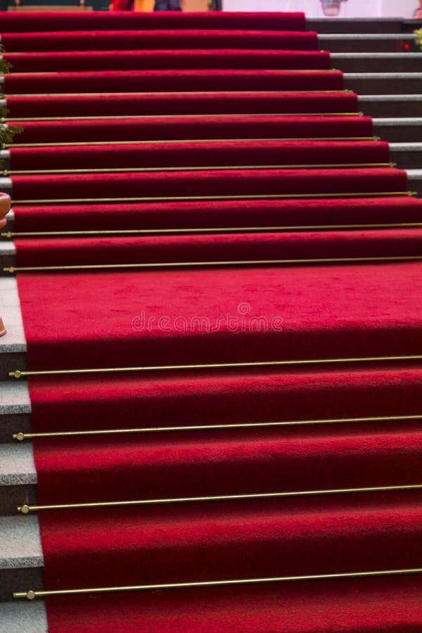 Red stairs stock photo. Image of exclusive, elegant - 100901326