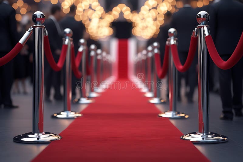 "Red Carpet Pathway with VIP Area" - a Red Carpet Pathway Leading To a ...