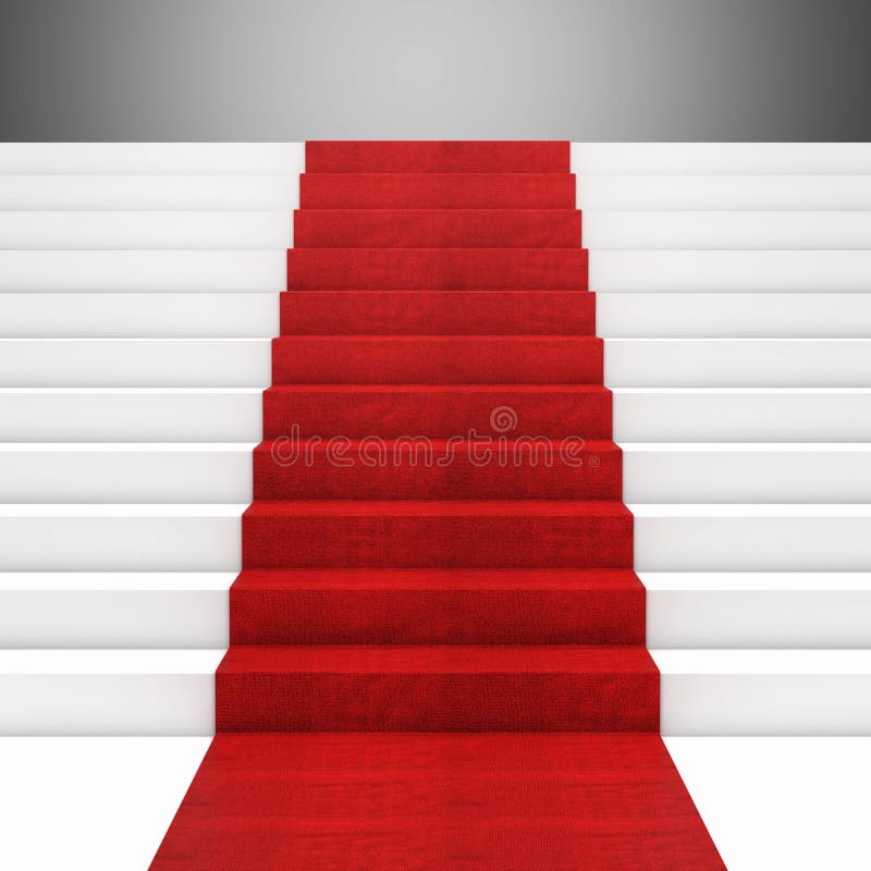 Red carpet stair stock image. Image of luxury, club, gala - 44628415