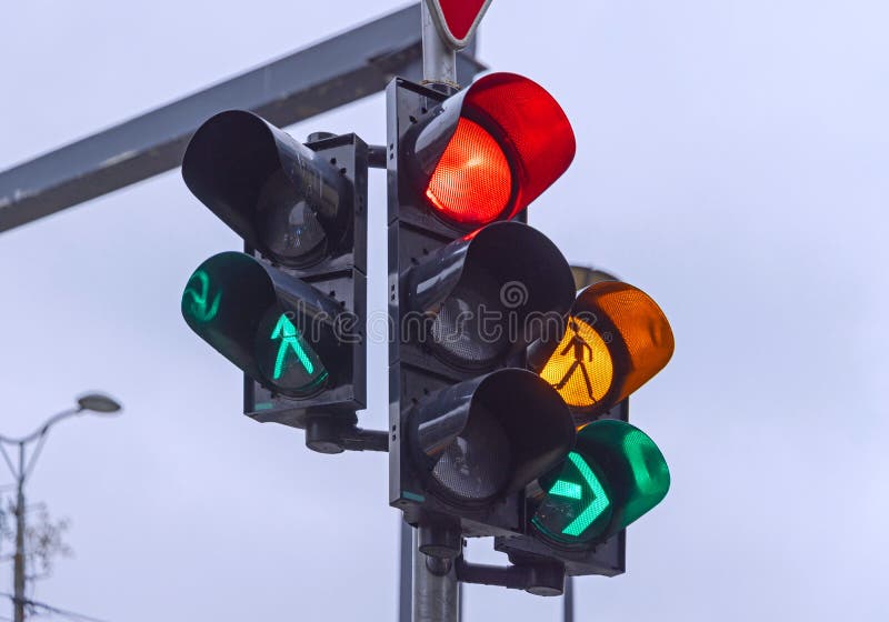 Traffic Lights stock photo. Image of pedestrians, belgrade - 238124816 Traffic Lights stock photo. Image of pedestrians, belgrade - 238124816