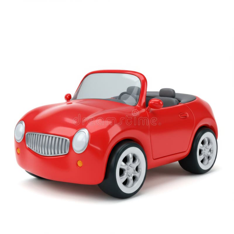 Red Convertible Car Cartoon Stock Illustrations – 1,628 Red Convertible ...