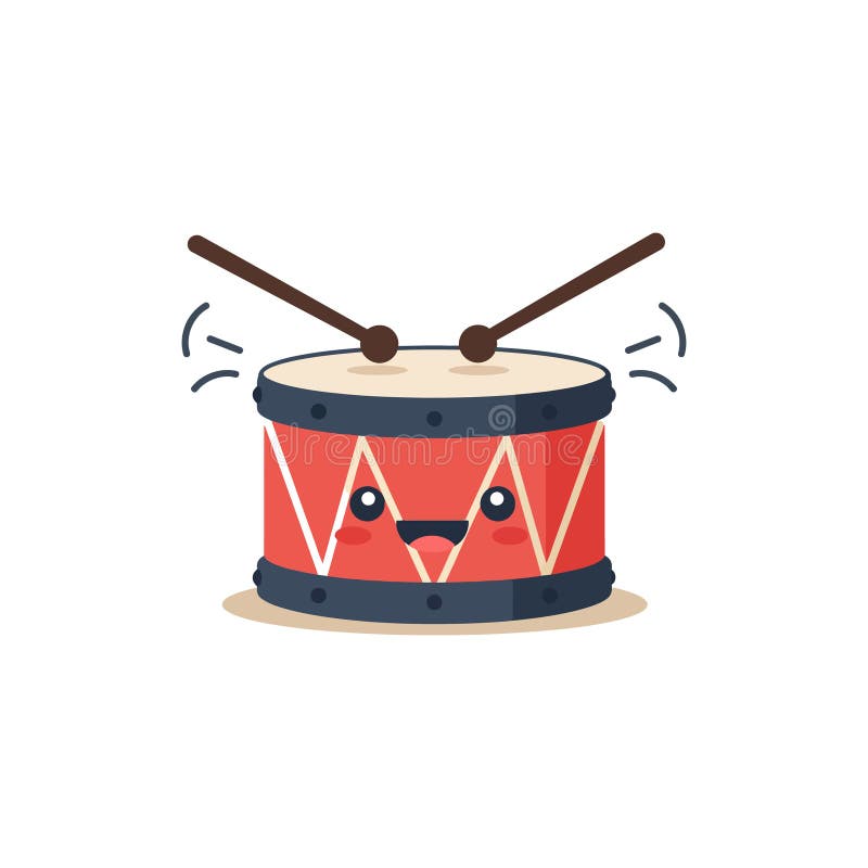 Cartoon Beating Drum Stock Illustrations – 106 Cartoon Beating Drum ...