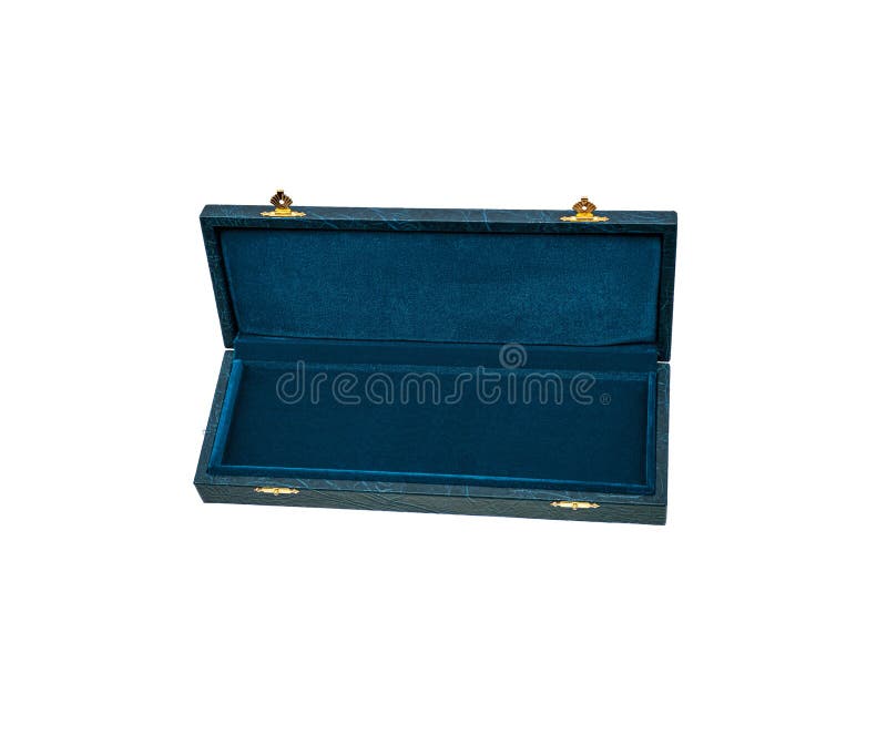 Red Case with Gilded Locks. Box for an Expensive Gift. Luxury Packaging ...