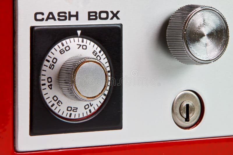 Red cash box stock photo. Image of protect, money, rich - 19768022