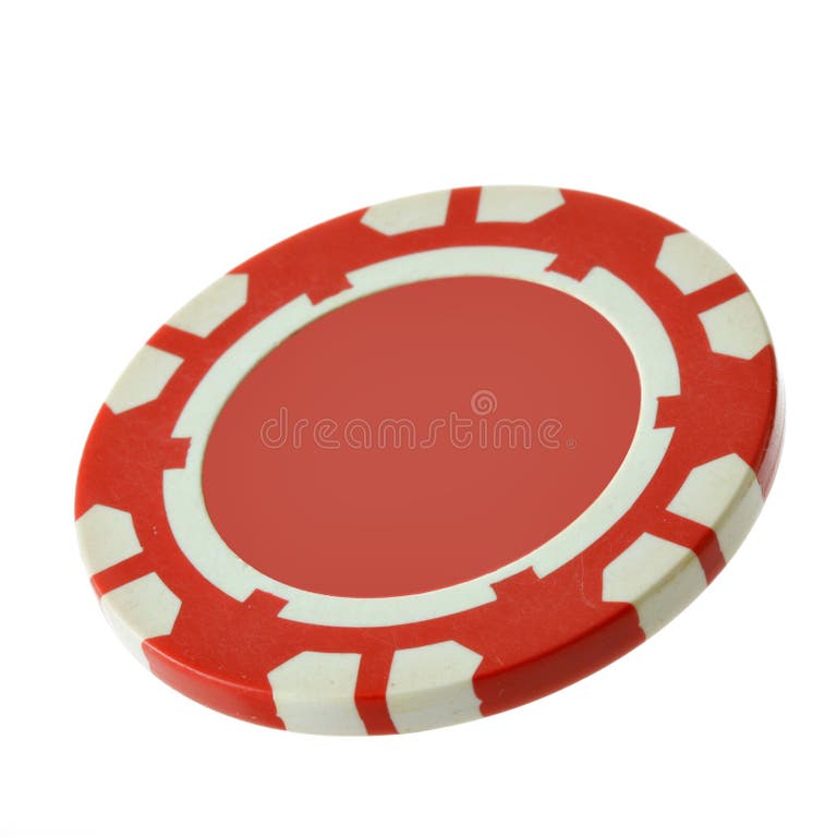 Red casino chip stock image. Image of play, dollars, macro - 3204671