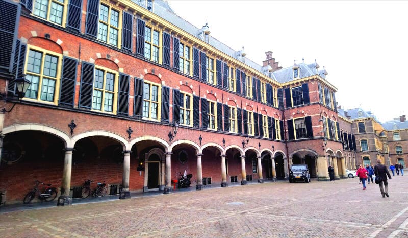 Red castle in Netherlands editorial photo. Image of architecture ...