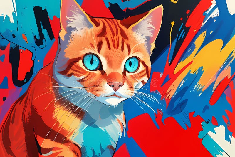Expressionism Cat Stock Illustrations – 421 Expressionism Cat Stock ...