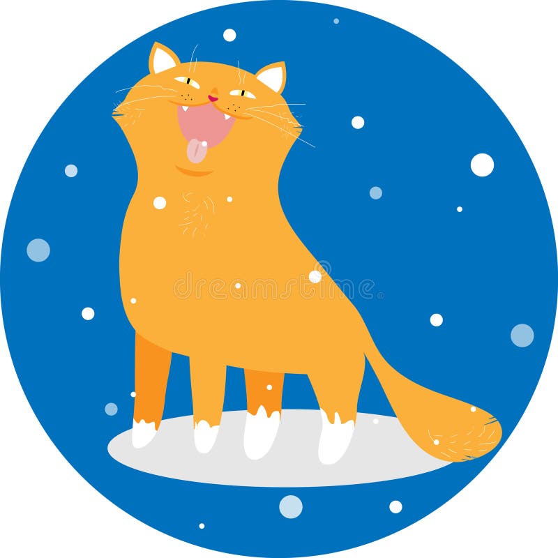 Catching Snowflakes Stock Illustrations – 107 Catching Snowflakes Stock ...