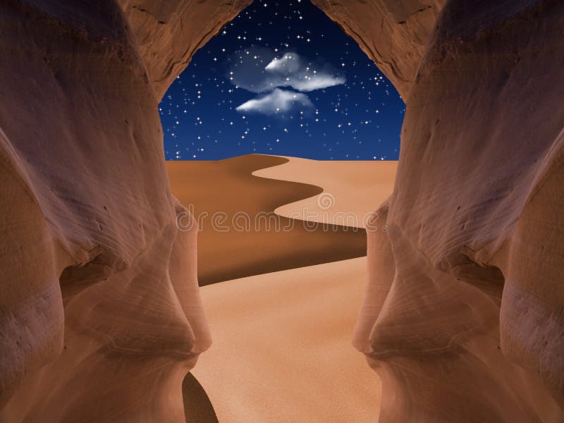 Red cave stock image. Image of sand, cavern, native - 108754729