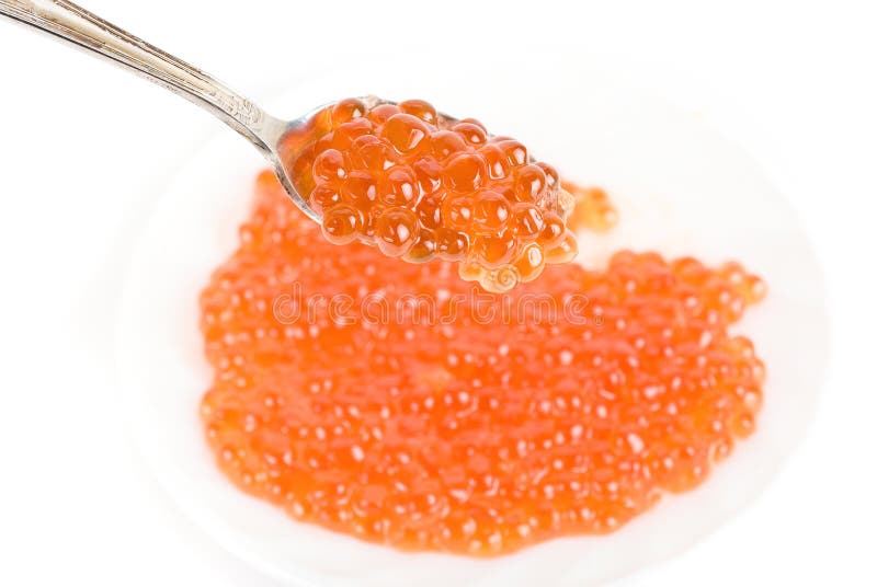 Red caviar stock photo. Image of gourmet, healthy, delicatessen - 12507666