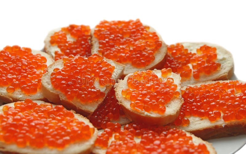 Red caviar stock photo. Image of delicatessen, round - 12791638