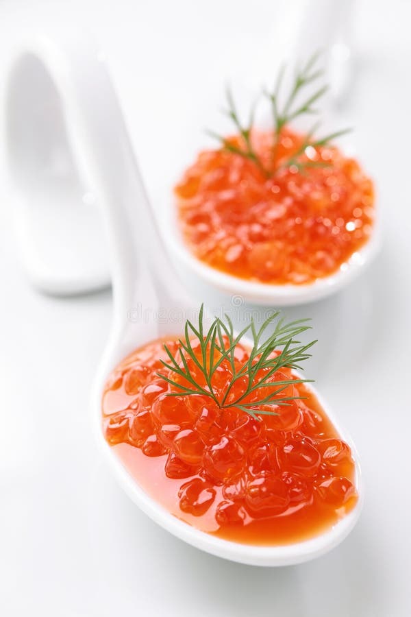 Red caviar stock photo. Image of salmon, appetizer, vertical - 20124812