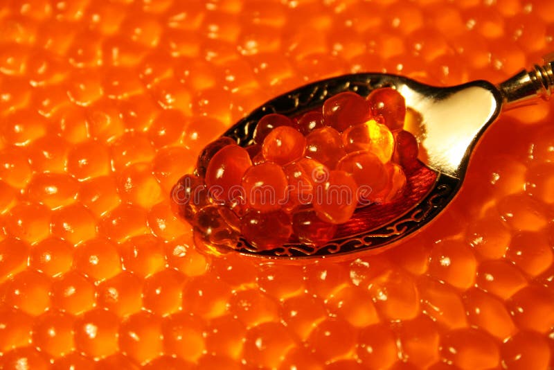 Red caviar stock image. Image of russian, orange, gourmet - 8230001