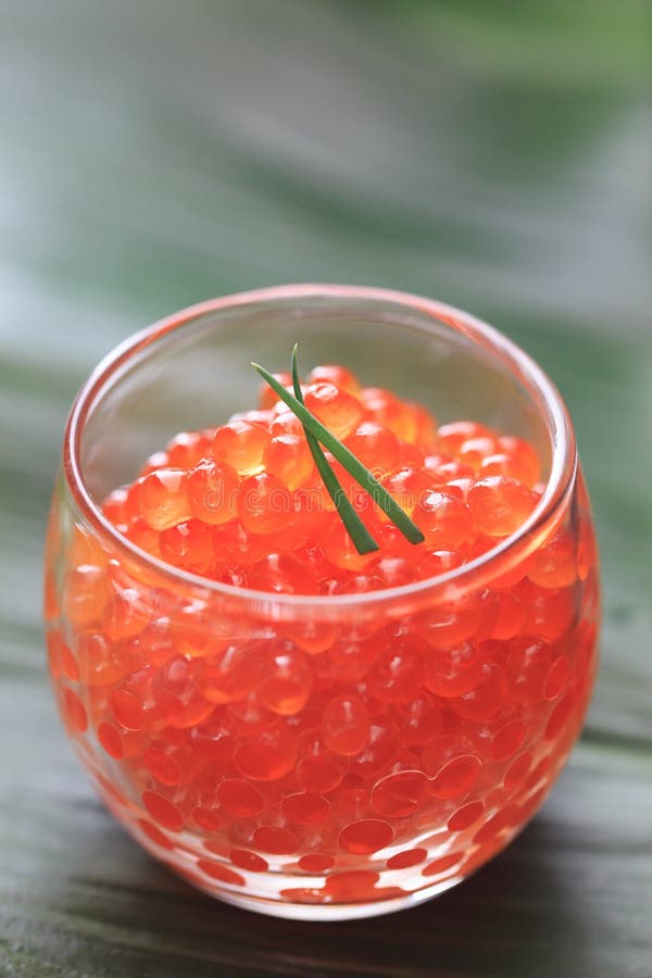 Red caviar stock image. Image of salted, ingredient, luxury - 49370811
