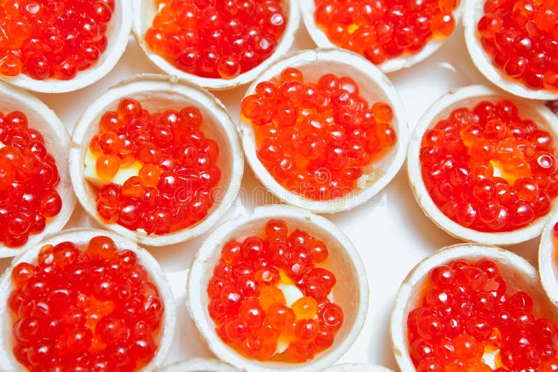 Red caviar of a sturgeon stock image. Image of isolated - 18691417