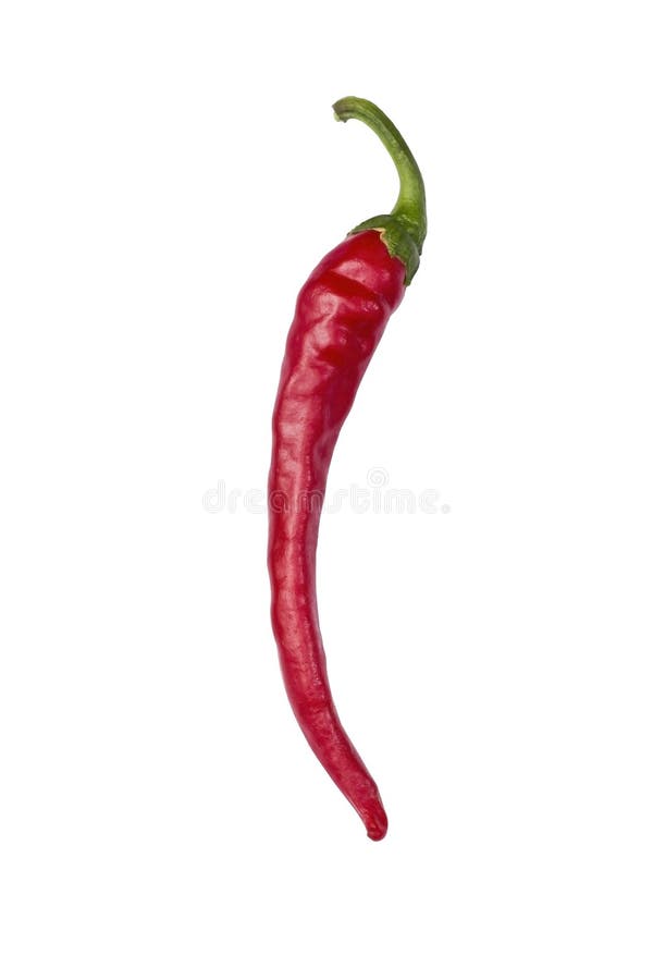 Red Cayenna pepper stock image. Image of white, cayenna - 27538119