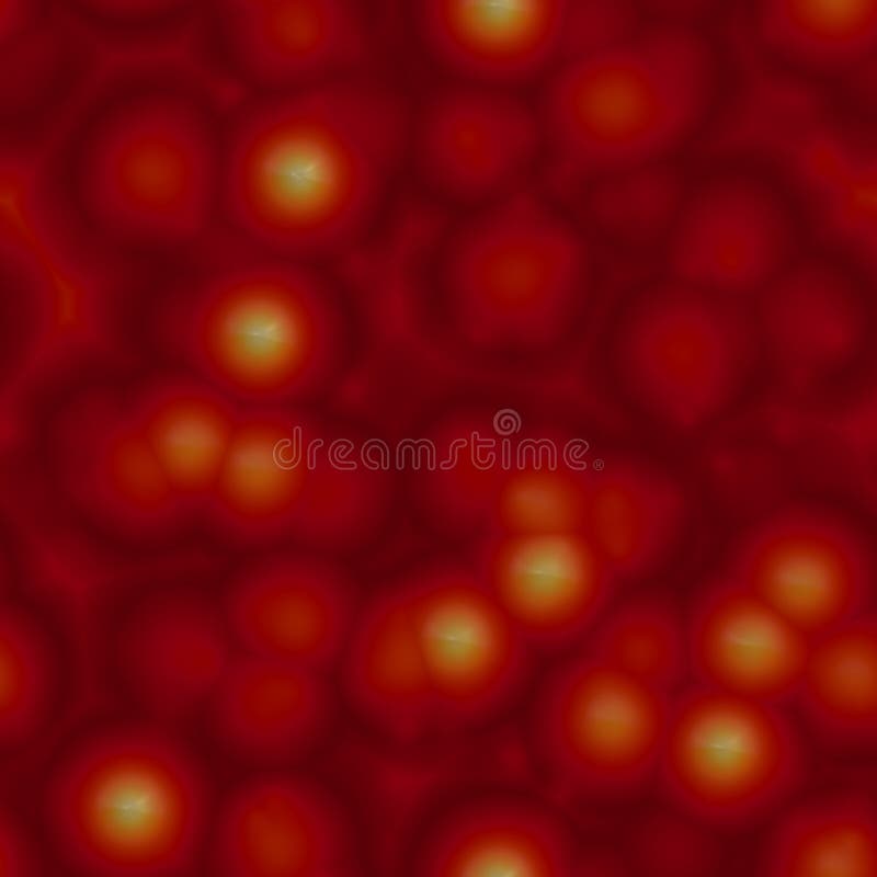 Red Cells - Tileable Seamless Background Texture Stock Illustration ...