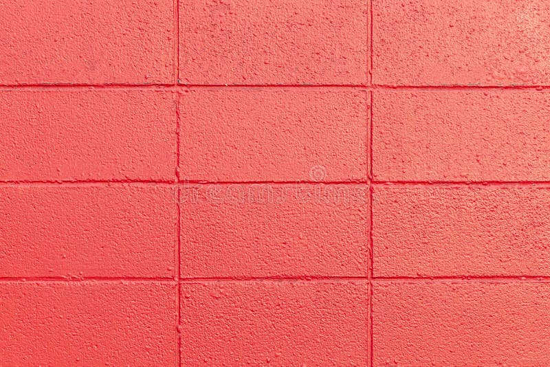 Seamless red cement wall stock image. Image of effect - 36348047