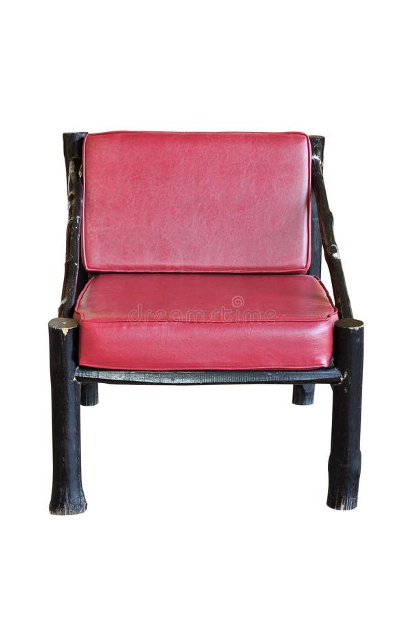 Red chair isolated stock image. Image of decorating, luxury - 22242691