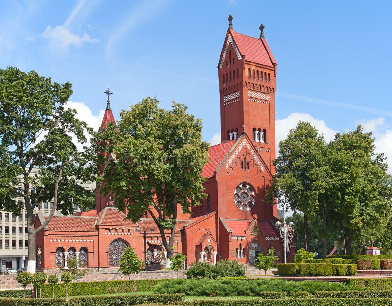 Red Chapel stock photo. Image of gold, blue, building - 27134986