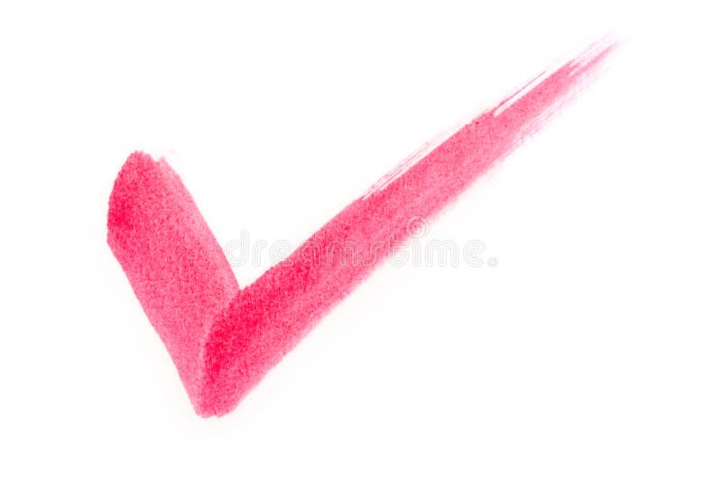 Red Check Mark stock photo. Image of choice, solution - 19126592
