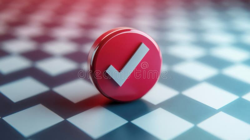 Bold Black Check Mark Symbol White Background Stock Photos - Free ...