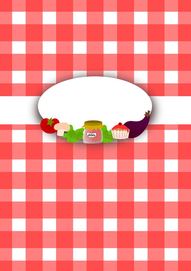Red Checkered Blank Cooking Book Stock Illustrations – 12 Red Checkered ...