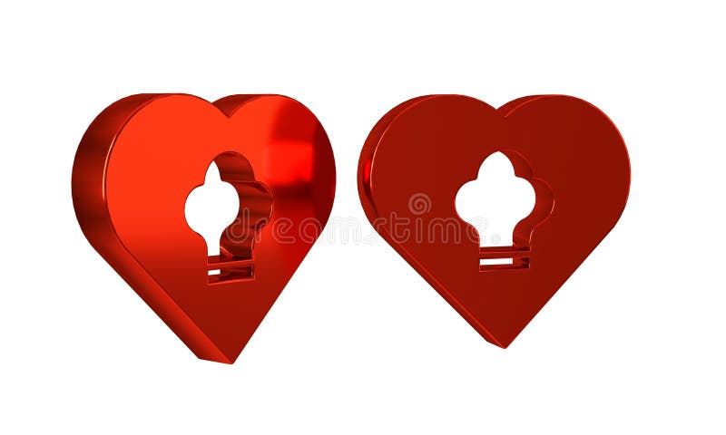 Red Chef Hat Icon Isolated on Transparent Background. Cooking Symbol ...