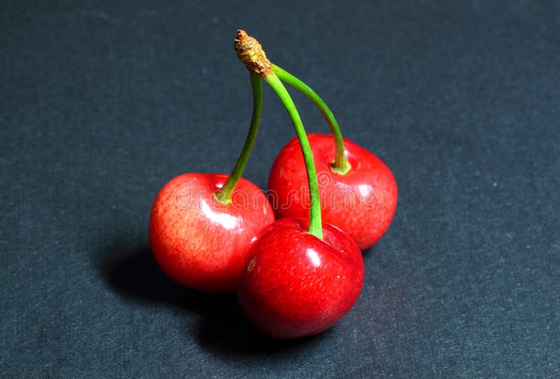 Red cherry stock image. Image of nice, fruit, background - 14590165