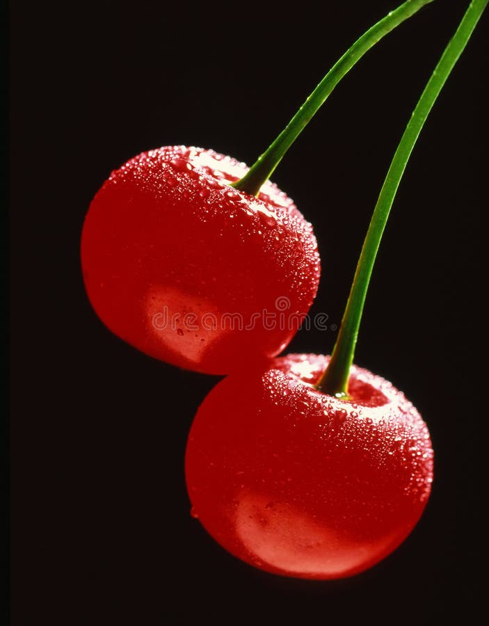Red cherry stock image. Image of object, juice, healthy - 25675253