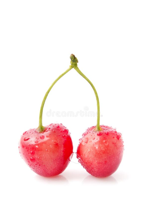 Red cherry stock photo. Image of cherry, ecology, food - 4074142