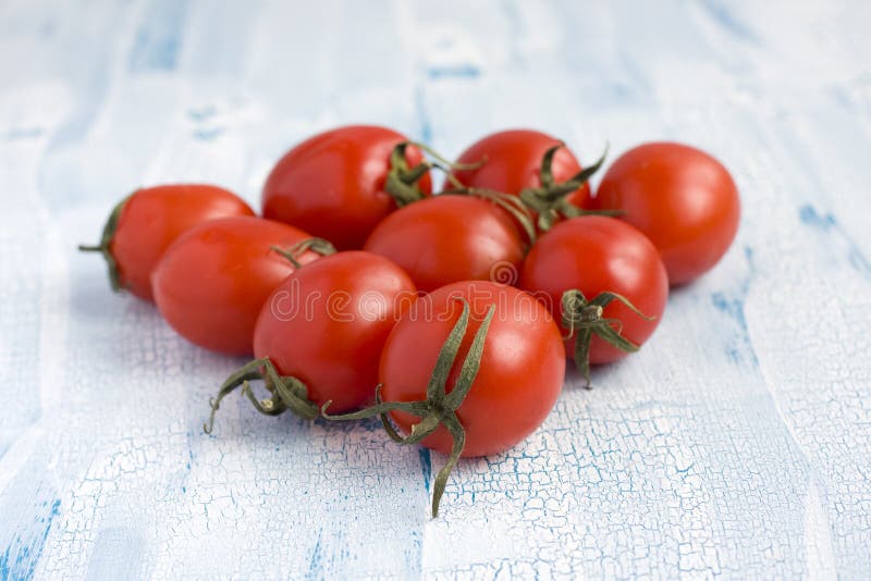 Red cherry tomatoes stock image. Image of vegetable, cherry - 27791623