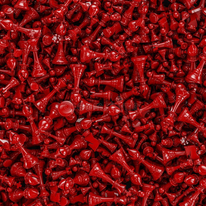 Red chess stock illustration. Illustration of check, checkmate - 58036964