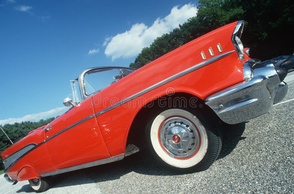 Red Chevrolet Convertible editorial photo. Image of cultural - 23148286