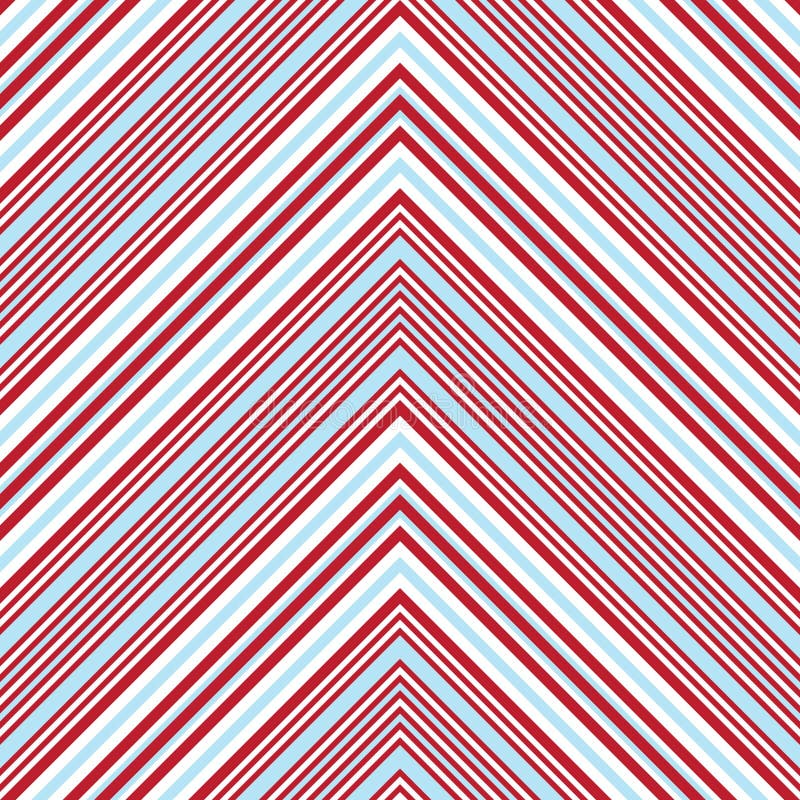 Red Chevron Diagonal Stripes Seamless Pattern Background Stock Vector ...
