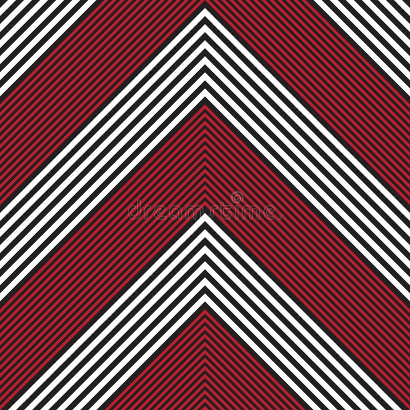 Red Chevron Diagonal Stripes Seamless Pattern Background Stock Vector ...