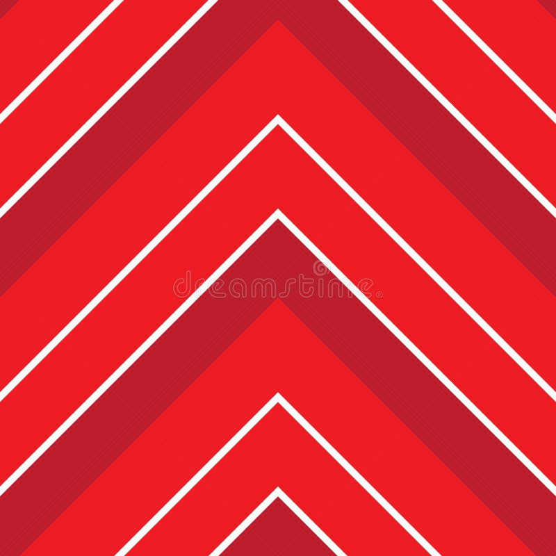 Red Chevron Diagonal Stripes Seamless Pattern Background Stock Vector ...