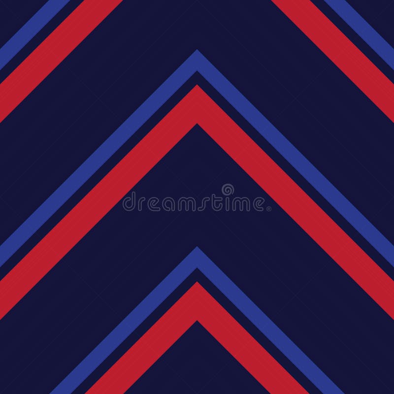 Red Chevron Diagonal Stripes Seamless Pattern Background Stock Vector ...