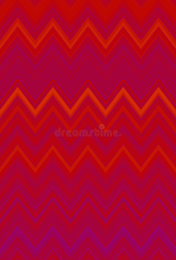 Red Chevron Zigzag Pattern Background. Ruddy Mosaic Stock Illustration ...