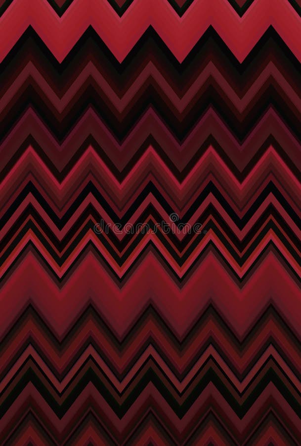 Red Chevron Zigzag Pattern Background. Wallpaper Decor Stock ...