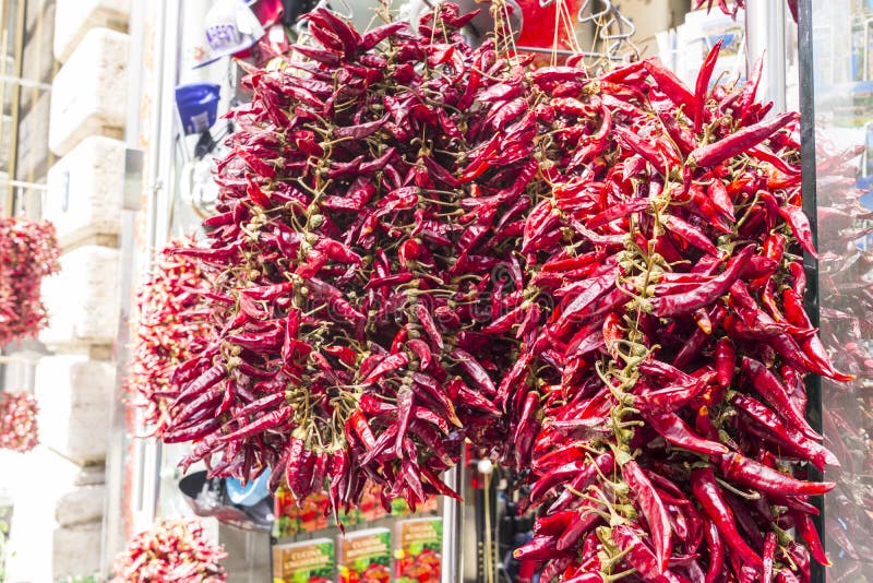 Red chili peppers stock photo. Image of produce, cuisine - 74630856