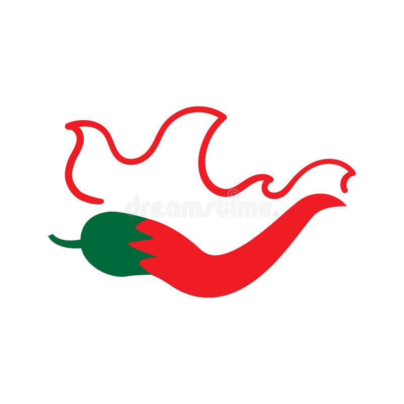 Red Chili Vector Graphic Design Illustration Template Stock Vector ...