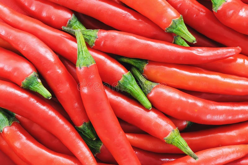 Red Chilli Pepper Background Stock Photo - Image of color, spice: 13258104
