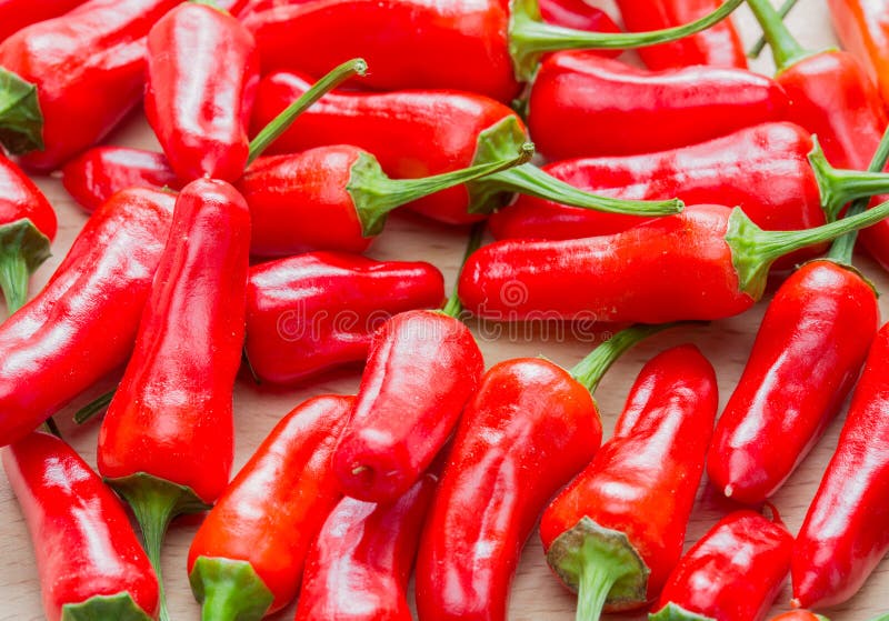 Red Chilli Pepper Capsicum Annuum Stock Image - Image of annuum, macro ...