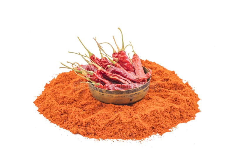 Red Chilli Powder stock photo. Image of fresh, freshness - 105608022